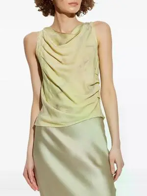 SAMSOE SAMSOE Draped Sleeveless Blouse