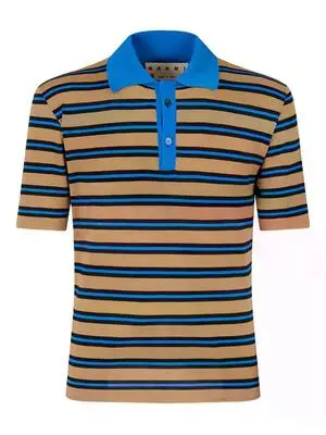 Marni Striped Polo Shirt