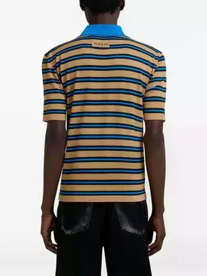 Marni Striped Polo Shirt