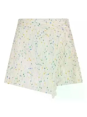 MSGM Embroidered Skorts
