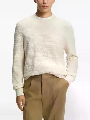 BOSS Crew Neck Cotton Sweater