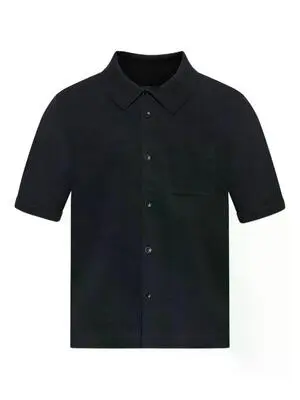 Rag & Bone Short-sleeved Button-up Shirt - Black