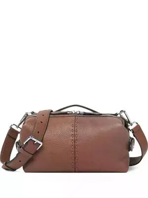 Fendi Leather Shoulder Bag - Brown