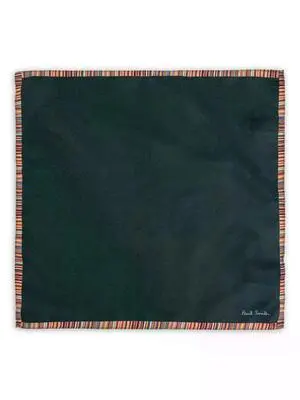 Paul Smith Signature Stripe Scarf 30 Green