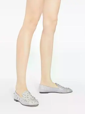 GIUSEPPE ZANOTTI Dalila Bijoux Glitter Loafers