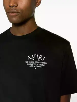 Amiri Logo-print Cotton T-shirt