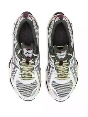 Asics Mesh Panelled Running Sneakers - Grey
