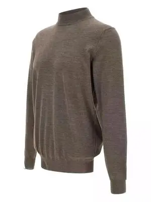 FILIPPO DE LAURENTIIS High-neck Sweater - Brown