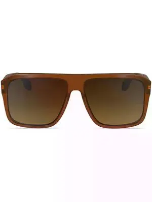 Victoria Beckham Pilot-frame Sunglasses - Brown