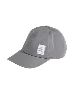Thom Browne Cotton Baseball Cap - Grey