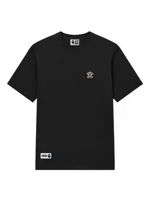 FINGERCROXX Logo-appliqué T-shirt - Black