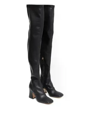 Chloé Leather Over-the-knee Heeled Boots
