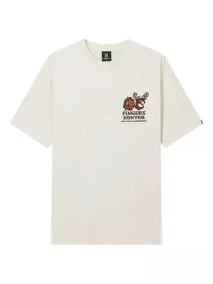 FINGERCROXX Short-sleeved Cotton T-shirt