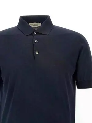 FILIPPO DE LAURENTIIS Cotton Polo Shirt - Blue