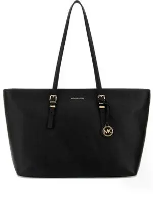 Michael Kors Logo-lettering Shoulder Bag - Black