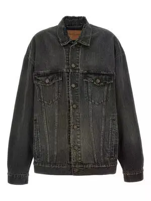 Balenciaga Distressed Denim Jacket