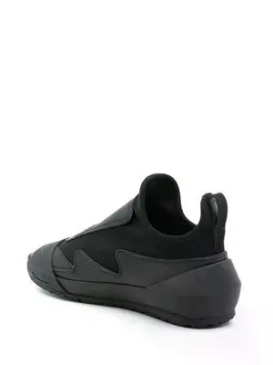FERRAGAMO Leather Sock-style Sneakers