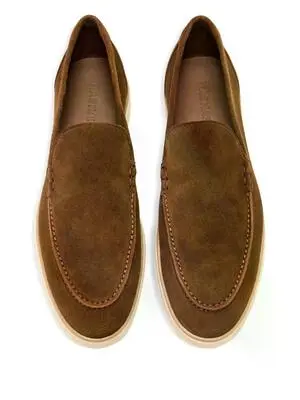 Magnanni Suede Slip-on Loafers