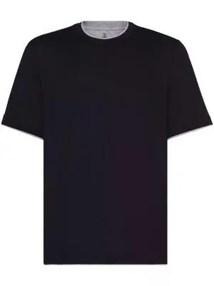 Brunello Cucinelli Layered-detail T-shirt