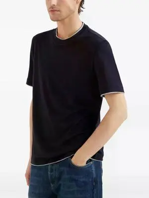 Brunello Cucinelli Layered-detail T-shirt