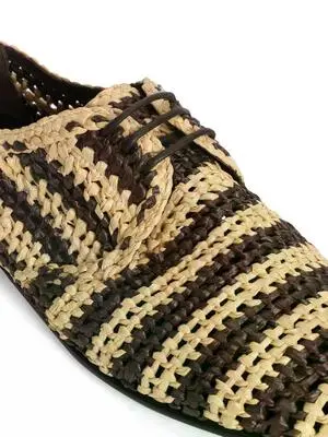 Dolce & Gabbana Woven Derby Shoes