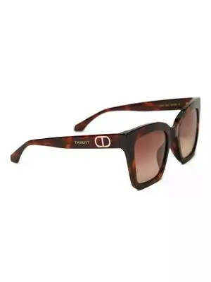 TWINSET Tortoiseshell-effect Sunglasses