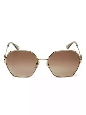 TWINSET Geometric-frame Sunglasses - Brown
