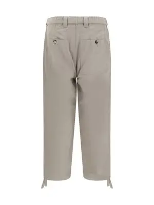 Brunello Cucinelli Linen Pants - Brown