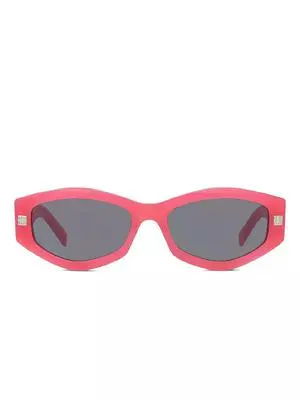 Givenchy Rectangle-frame Sunglasses - Red