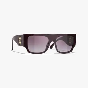 CHANEL Square Frame Sunglasses