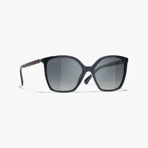 Chanel Square Sunglasses - Dark Blue