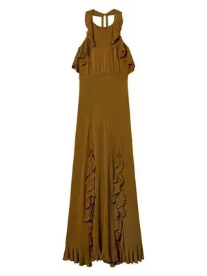 TWINSET Knitted Maxi Dress - Brown