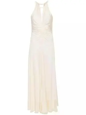 TWINSET Gathered-detail Maxi Dress