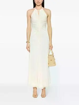 TWINSET Gathered-detail Maxi Dress