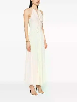 TWINSET Gathered-detail Maxi Dress