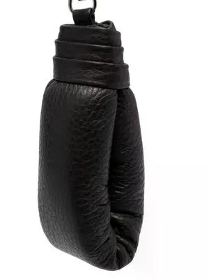 LEMAIRE Logo-engraved Leather Keyring