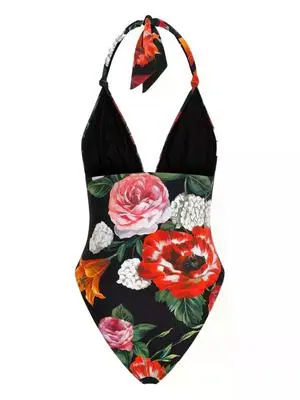 Dolce & Gabbana Floral-print Swimsuit