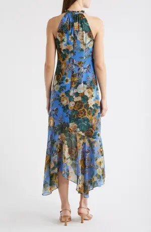 Kobi Halperin Emery Tie Waist High-low Dress