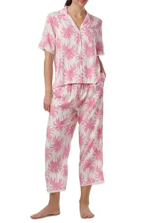 Splendid Notch Collar Pajamas - Ritz Palm