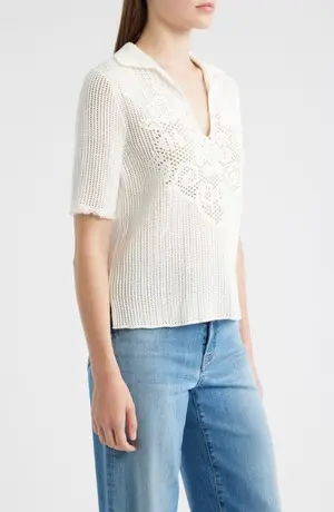 Kobi Halperin Lennon Open Stitch Sweater