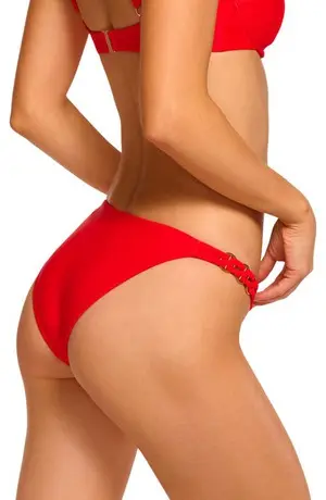 Ramy Brook Elli Bikini Bottoms - Flame