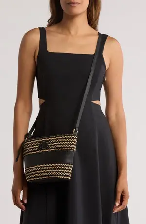 Sam Edelman Khiara Espadrille Fan Crossbody Bag