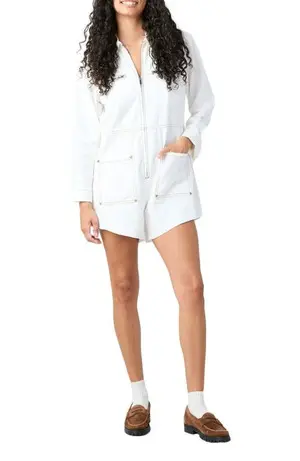 TT STUDIOS Madi Utility Romper - White St.