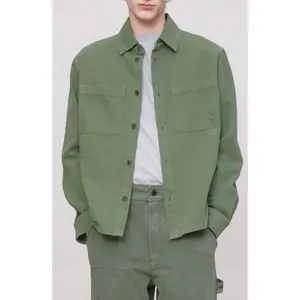 A.p.c. Leon Organic Cotton Jacket - Green