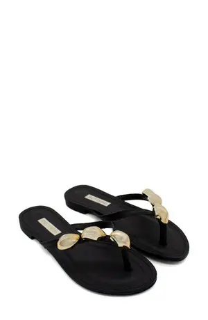 BUTTERO® Studded Slide Sandals - Preto