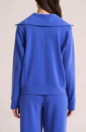 Matty M. Farrah Half Zip - Cobalt