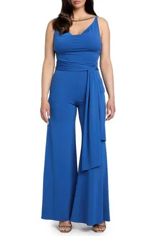 MARCIANO Kiki Tie-waist Jumpsuit - Infinity Galaxy