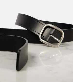 Loewe Leather Belt - Black