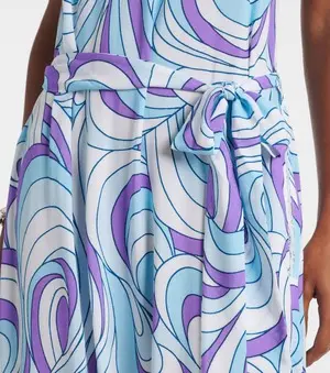 Melissa Odabash Adelyn Printed Maxi Dress