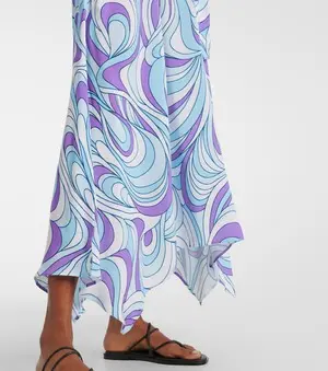 Melissa Odabash Adelyn Printed Maxi Dress